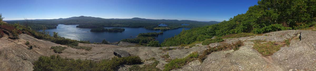 Hiking Maine | Amazing Views at the top of the Maiden Cliff Trail in ...